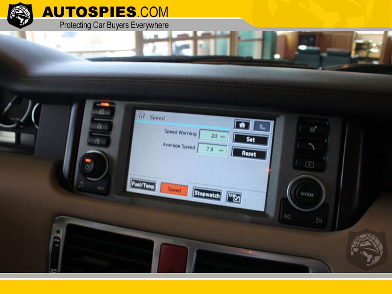Auto Spies Exclusive-First pics of the 2005 Range Rover DVD Nav system ...