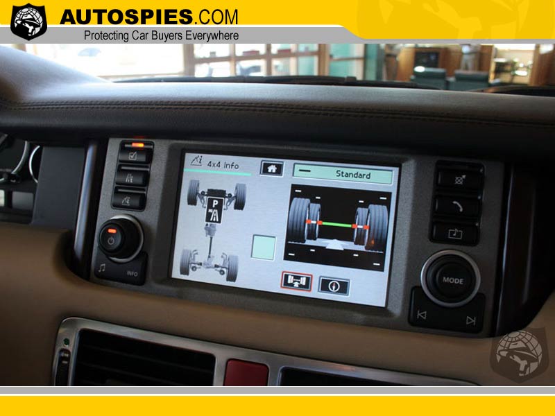 Auto Spies Exclusive-First pics of the 2005 Range Rover DVD Nav system ...