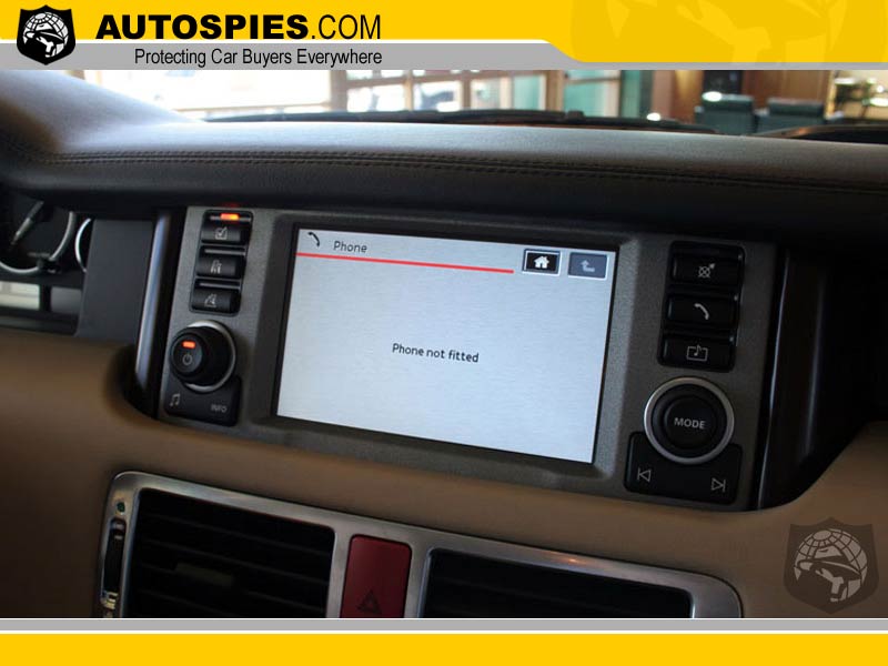 Auto Spies Exclusive-First pics of the 2005 Range Rover DVD Nav system ...