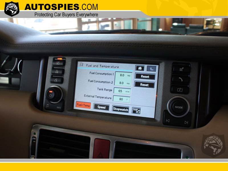 Auto Spies Exclusive-First pics of the 2005 Range Rover DVD Nav system ...