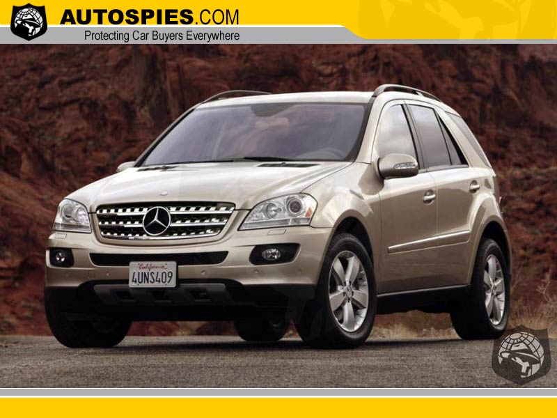 More new photos of the Mercedes ML-part one - AutoSpies Auto News