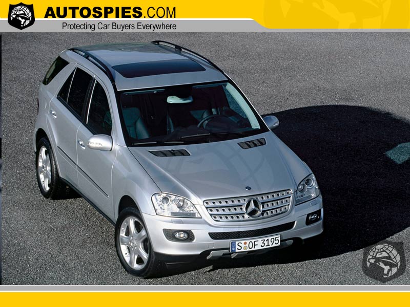 More new photos of the Mercedes ML-part one - AutoSpies Auto News