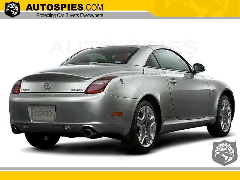 First pics of the refreshed Lexus SC430-Part 1 - AutoSpies Auto News