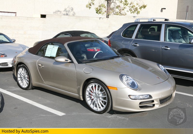 Photos: Paint to sample Porsche 997 cabriolet - AutoSpies Auto News