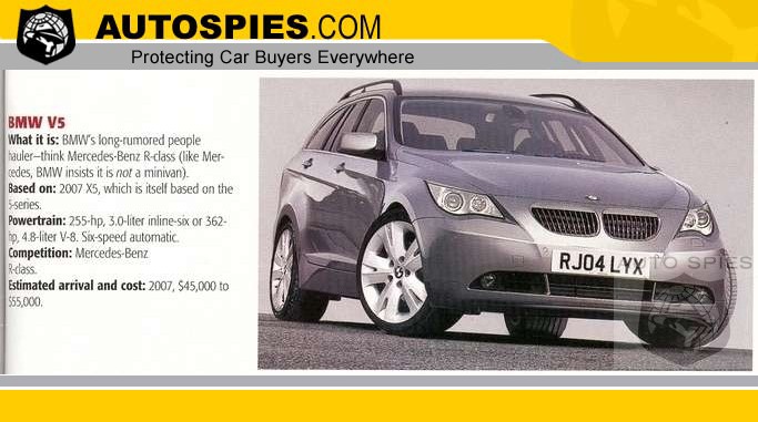 New look at BMW's R-class killer-BMW V-series - AutoSpies Auto News