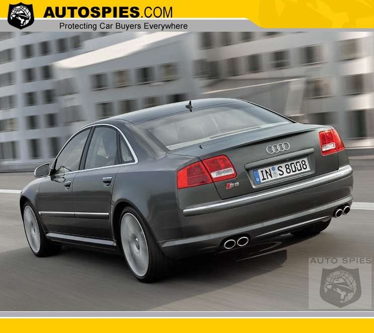 Absolutely delightful pics of the new Audi S8-Rear view - AutoSpies ...