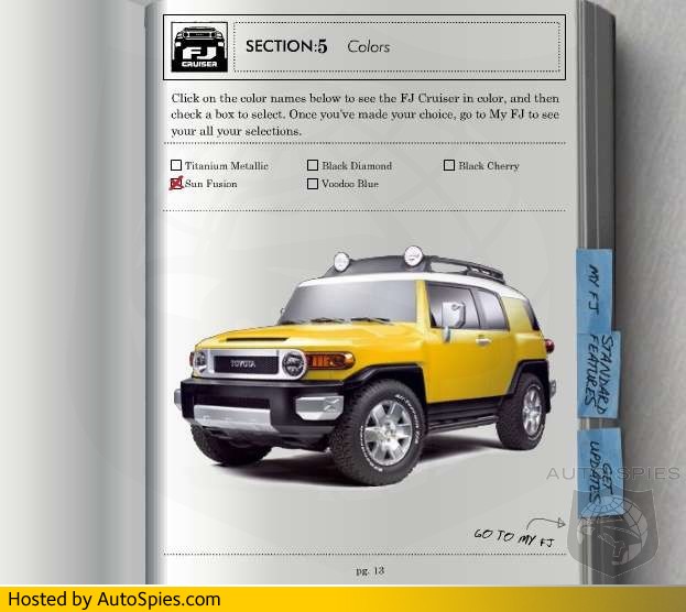 AUTO SPIES EXCLUSIVE: First look at the Toyota FJ Cruiser in all the ...
