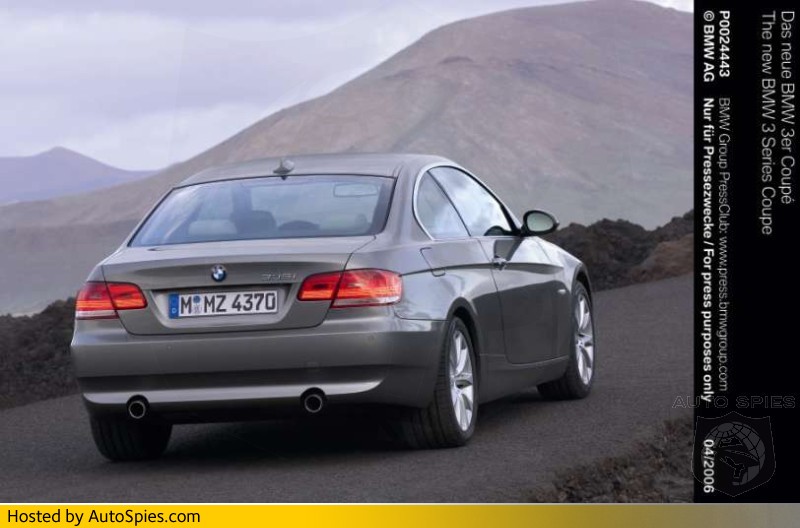 More official photos of the new BMW 3-series coupe- Exterior part one ...