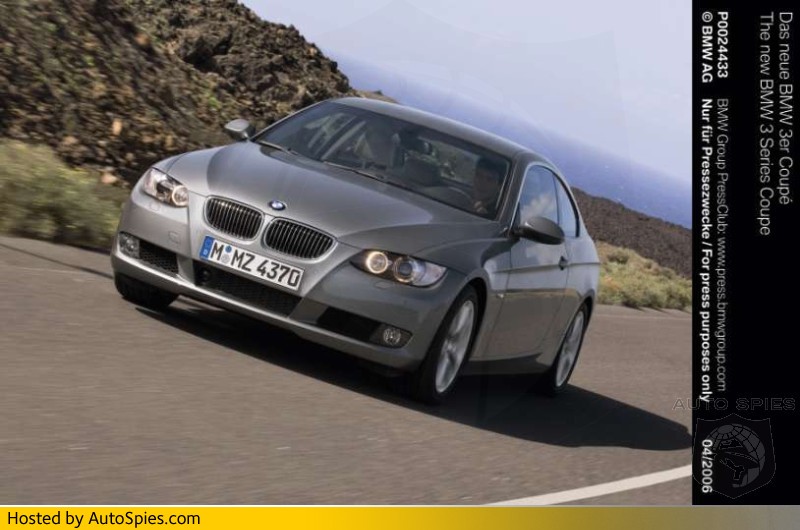 More official photos of the new BMW 3-series coupe- Exterior part one ...