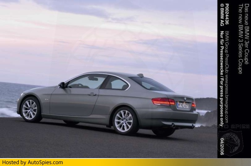 More official photos of the new BMW 3-series coupe- Exterior part one ...