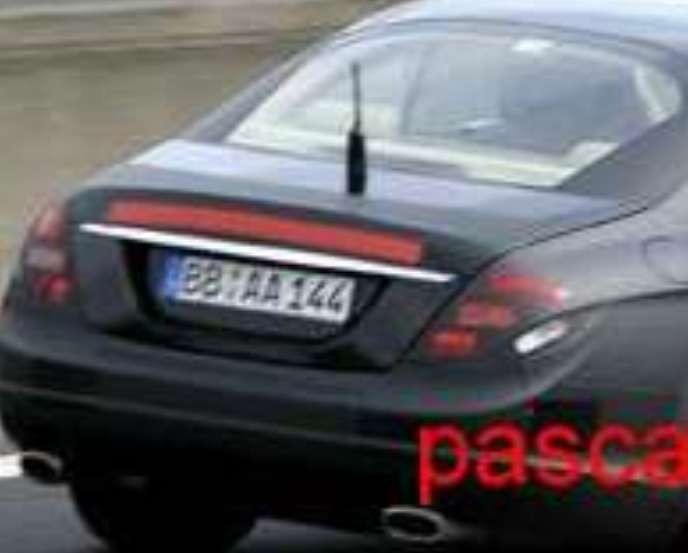 SPY PHOTO: New Mercedes CL-Class- rear view - AutoSpies Auto News