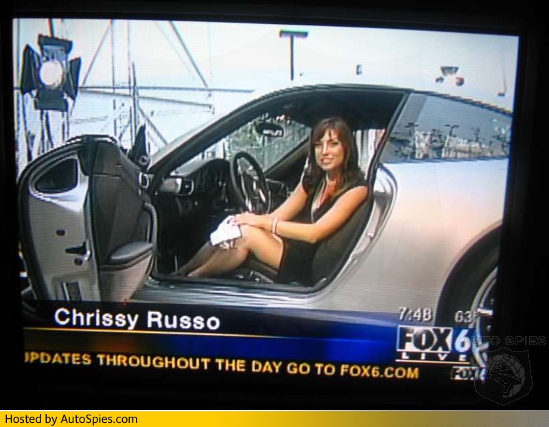 Beautiful weather girl caught in 001's 911? - AutoSpies Auto News