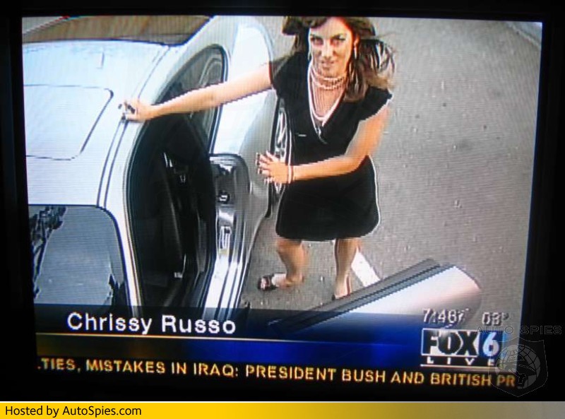 Beautiful weather girl caught in 001's 911? - AutoSpies Auto News