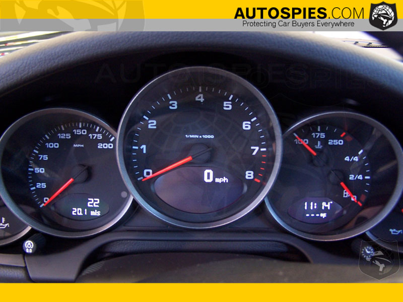 First pictures of the 2005 Porsche 997 PCM system - AutoSpies Auto News