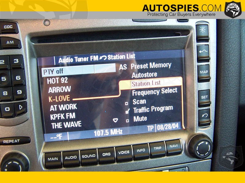 First pictures of the 2005 Porsche 997 PCM system - AutoSpies Auto News