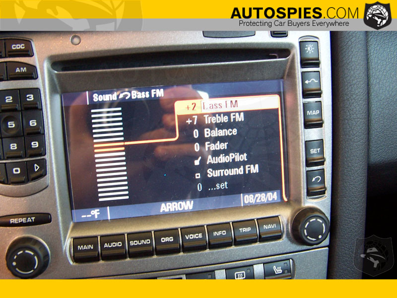 First pictures of the 2005 Porsche 997 PCM system - AutoSpies Auto News