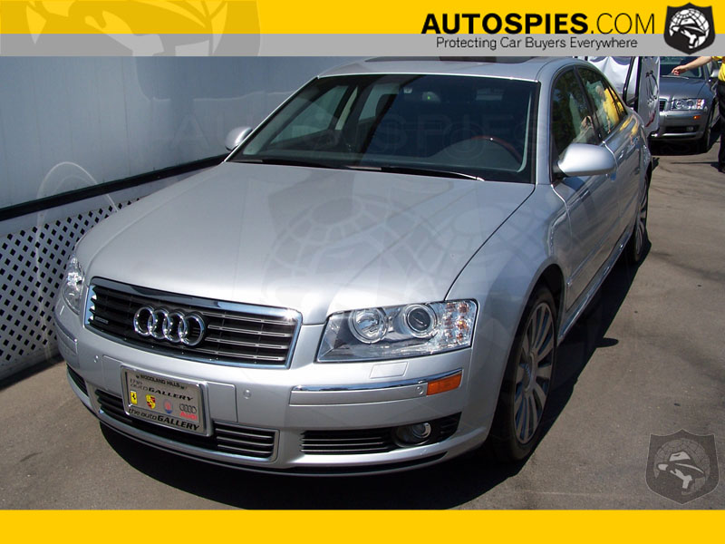 First pics of 2005 Audi A8 - AutoSpies Auto News