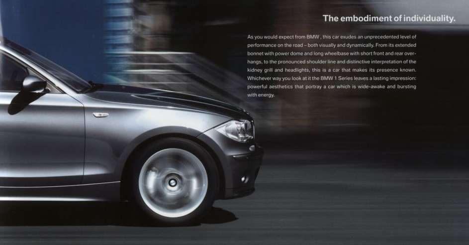 Official BMW 1-series brochure-Part one - AutoSpies Auto News