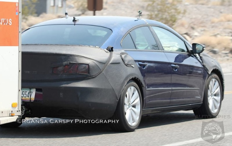 VW tries to design a CLS and it looks like they're ending up with a Jag ...