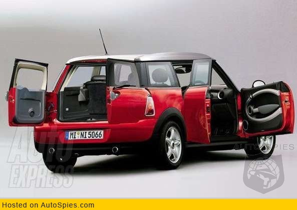Best photo yet of the upcoming MINI Traveler - AutoSpies Auto News