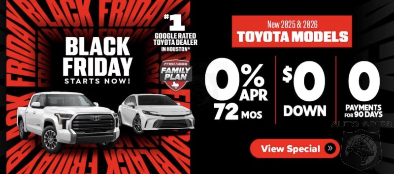RATE IT! Black Friday 2025 Car Deals: Spies, Your Turn to Call It ...