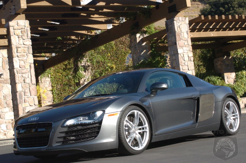 008 gets behind the wheel of the R8 - AutoSpies Auto News