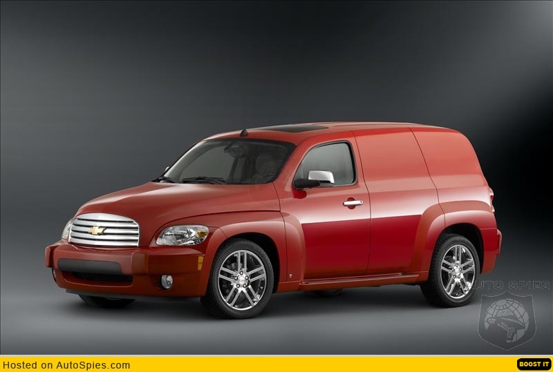 Flashback Chevy Brings Back The Panel Van HHR Style - AutoSpies Auto News