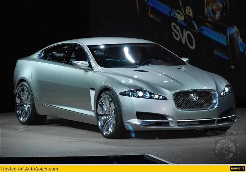 DETROIT AUTO SHOW: Jaguar C-XF Concept - AutoSpies Auto News