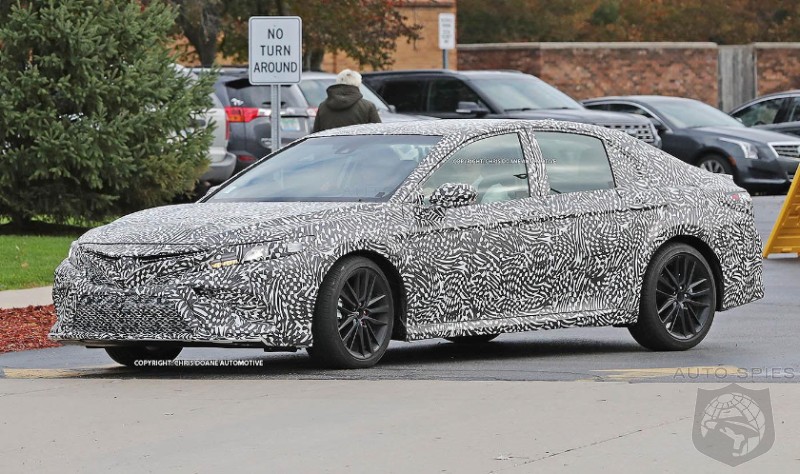 TRD Performance Version? 2018 Toyota Camry Looks Suspiciously ...