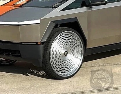 Tuner Adds 30 Inch Wheels To Custom Cybertruck - Is In An Improvement ...