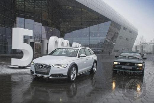 Audi Rolls 5 Millionth Quattro Off The Assembly Line - AutoSpies Auto News