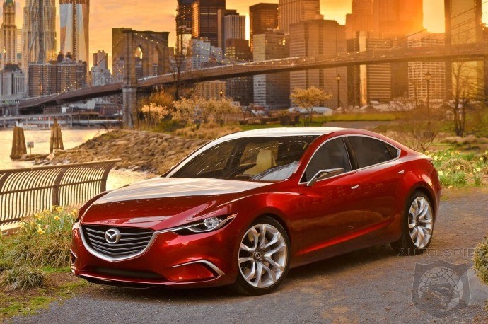 STUD OR DUD? Mazda6 Debuts In Russia With Bold New Look - AutoSpies ...
