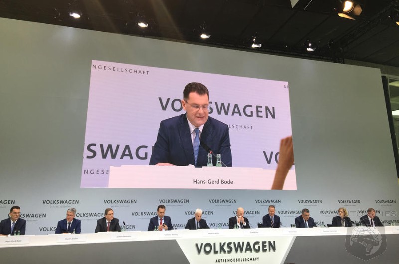 8 Out Of 9 VW Board Members Are White Men - Should VW Start There To ...