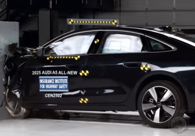 2025 Audi A5 Moves To The Head Of The Class In IIHS Crash Testing ...