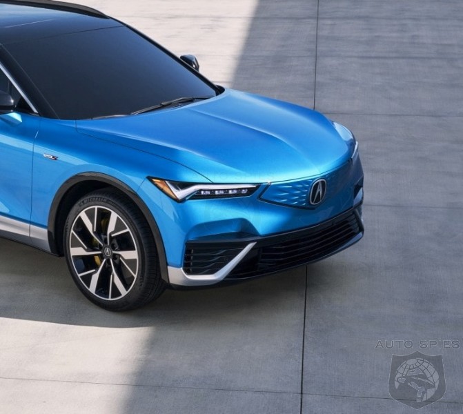 GM Designed 2024 Acura ZDX Hits The Showroom Floor - AutoSpies Auto News