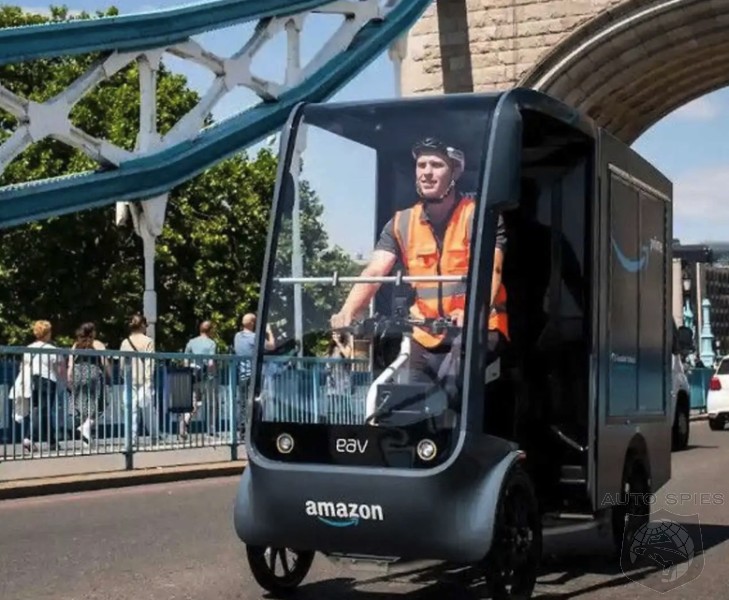 Amazon Plans To Replace Trucks With E-Bikes For Deliveries - AutoSpies ...