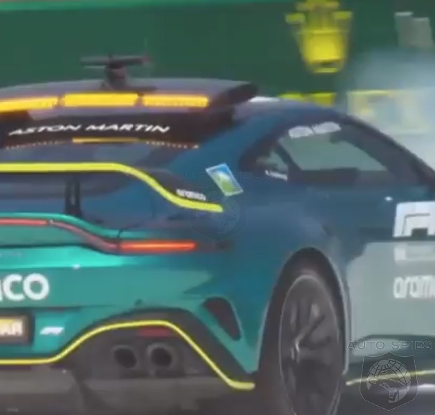 WATCH: Aston Martin F1 Safety Car Crashes At Monza - AutoSpies Auto News