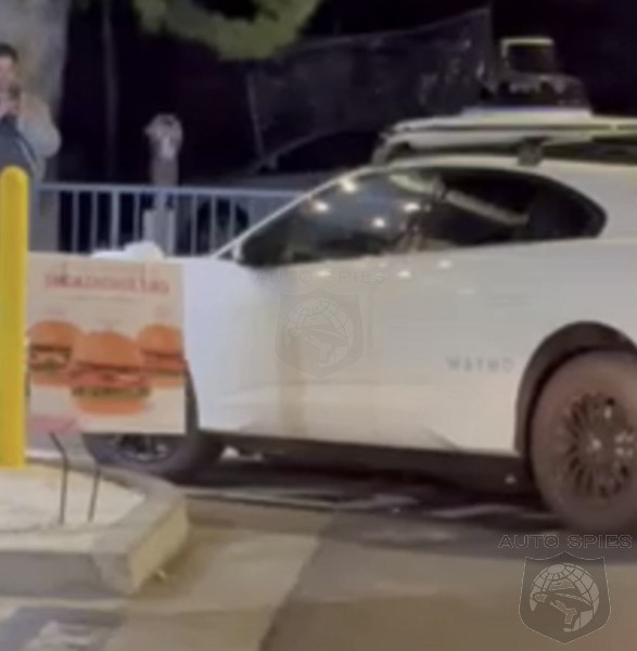 Waymo Driverless Taxi Gets Confused And Blocks Chick-fil-A Drive ...