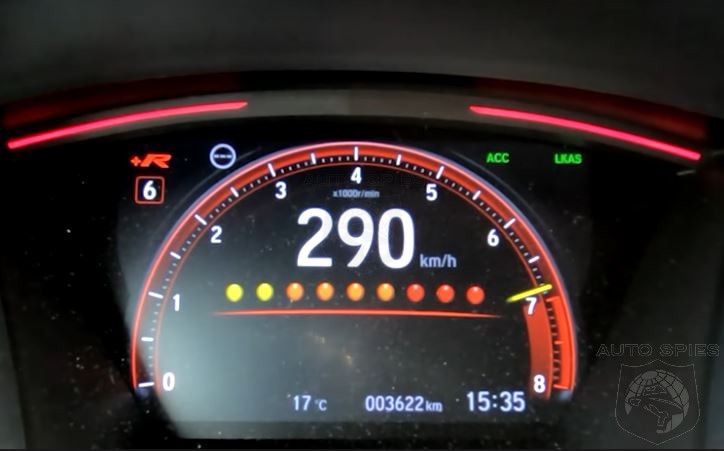 WATCH: Stock Honda Civic Type R Tops Out At OVER 180 MPH! - AutoSpies ...