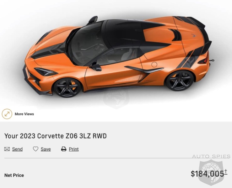 Corvette Configurator Shows You Can Option Out A New Z06 To $184,000 ...