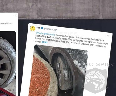 Latest Release Of Tesla FSD Has A Habit Of Hitting Curbs - AutoSpies ...