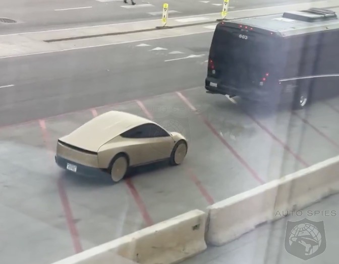 Tesla Cybercab Caught Undergoing More Testing - AutoSpies Auto News