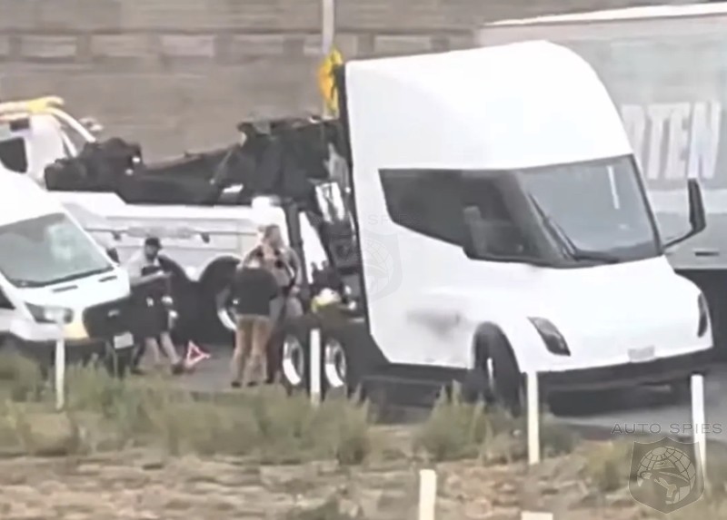WATCH: Tesla Semi Spotted As Roadkill In California - AutoSpies Auto News