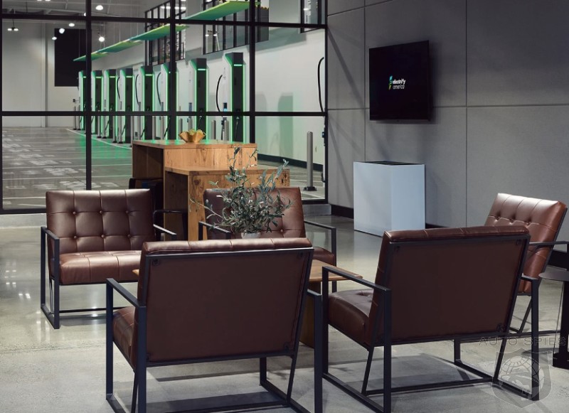 Electrify America Opens First Indoor EV Charging Facility Complete With ...