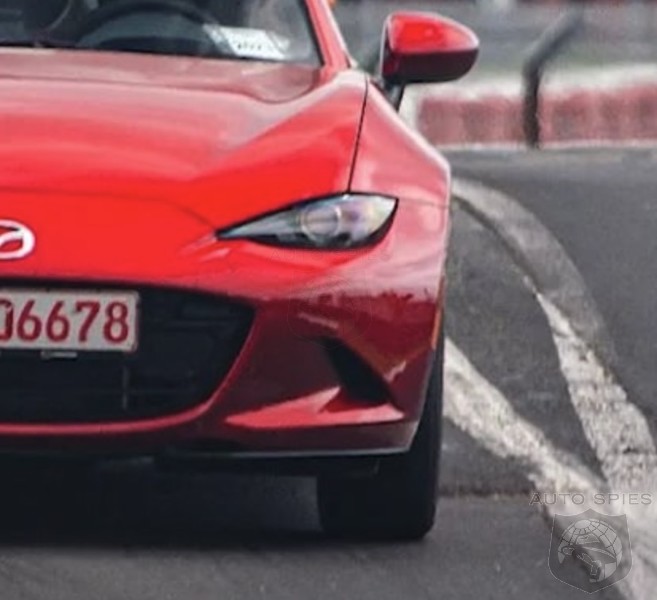 Facelifted Mazda MX-5 Caught Cruising The Streets - AutoSpies Auto News
