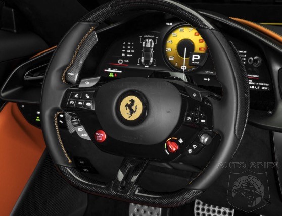 Ferrari Becomes The Latest To Bring Back Physical Buttons - AutoSpies ...