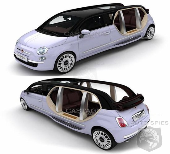 Italian Coachmaker Releases Trifecta Of Fiat 500 Based Limousines ...