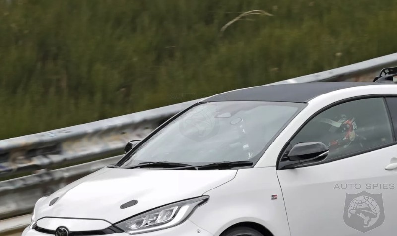 2025 Toyota GR Yaris Caught Track Testing Driven By Chairman Akido ...