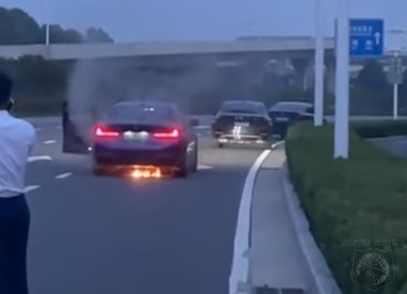 WATCH: Chinese BMW i3 Catches Fire During Test Drive - AutoSpies Auto News