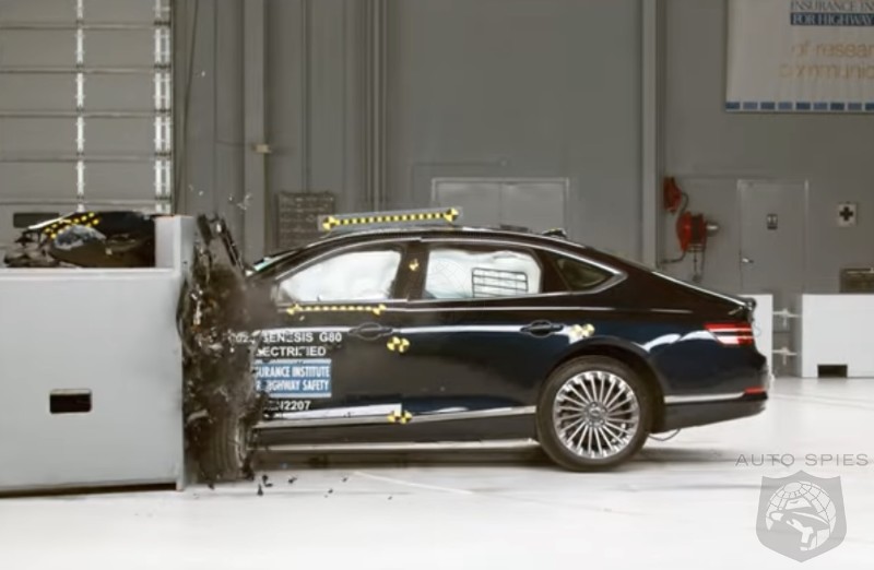 WATCH: IIHS Says 2023 Genesis G80 EV Handles Crashes With The Best Of ...